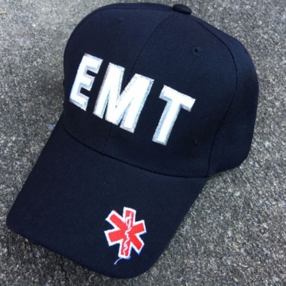 Accessories | Emt Ems Baseball Hat Unisex Adjustable Blue | Poshmark